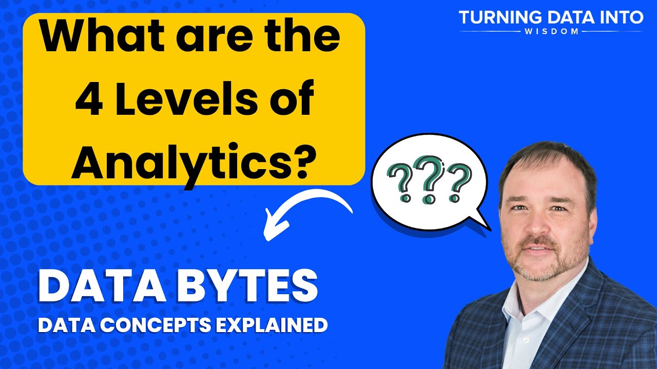 What Are The 4 Levels Of Analytics? | Data Bytes Series - YouTube