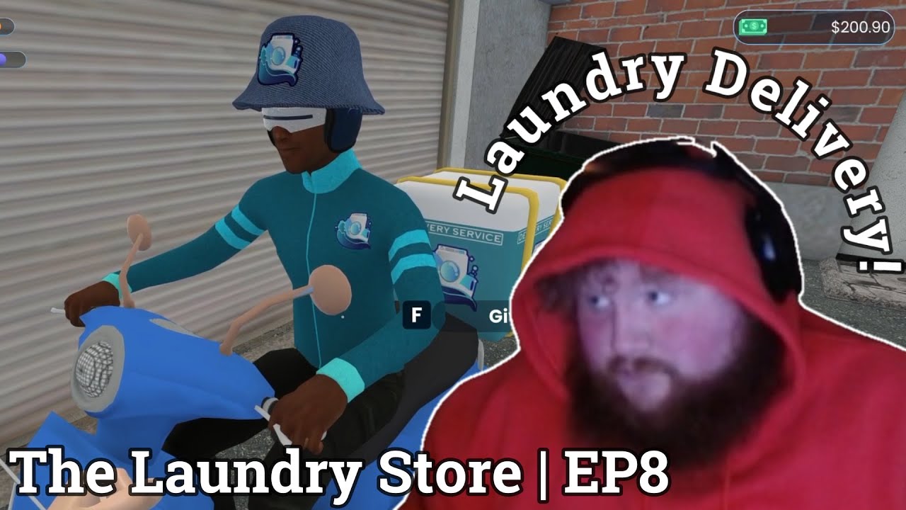 CaseOh Plays Laundry Store | EP8 - YouTube