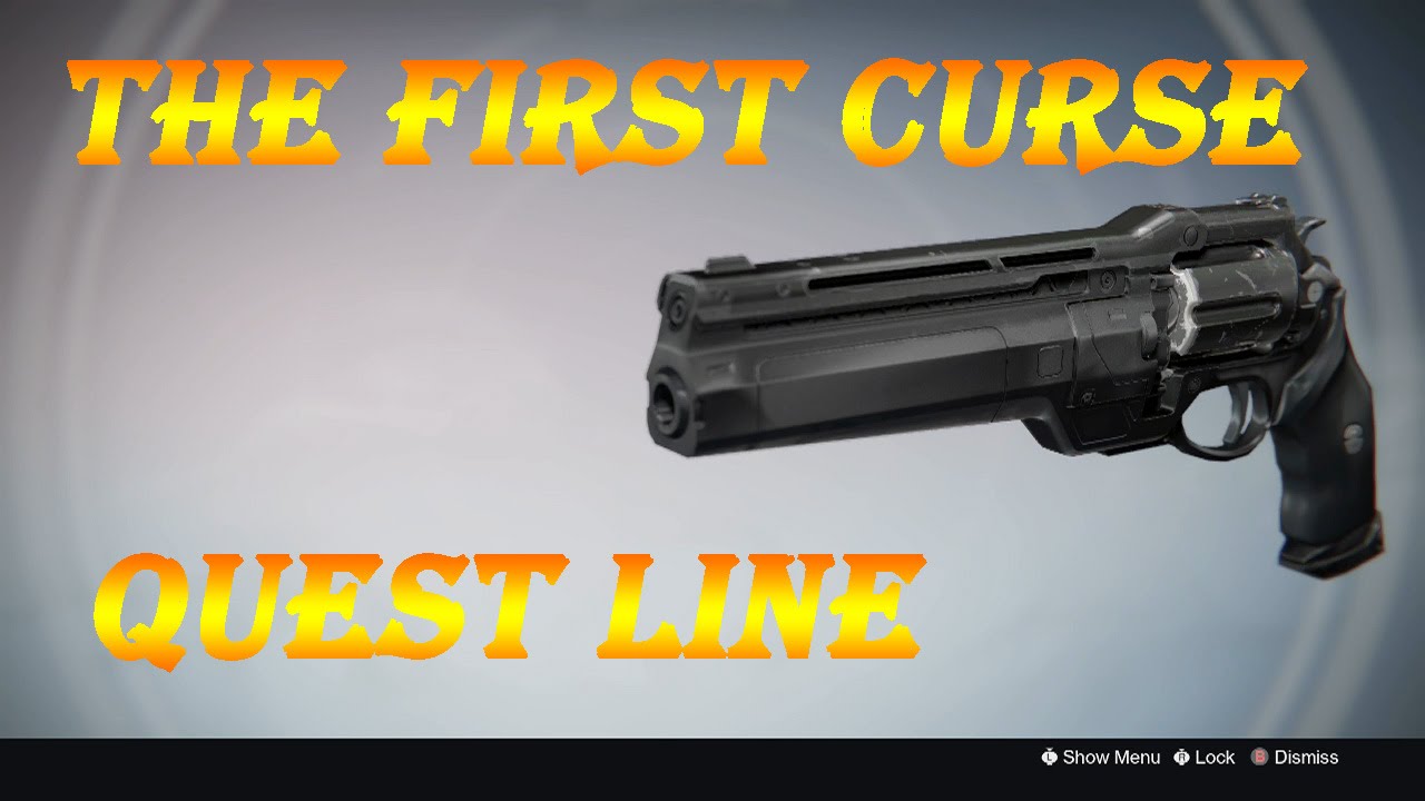 How to Get The First Curse Exotic Hand Cannon - YouTube