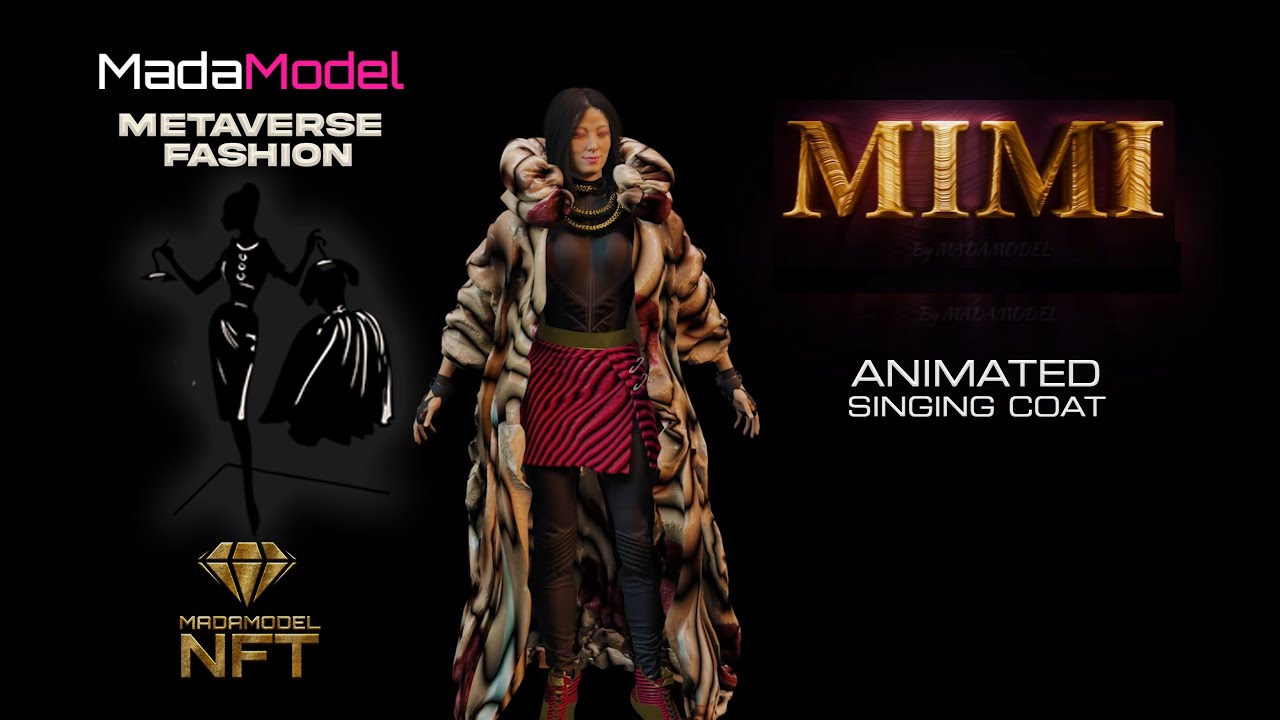 Mimi - Zoe Ray Mimi Coat | Metaverse Fashion | Avatars and Couture | Mi ...
