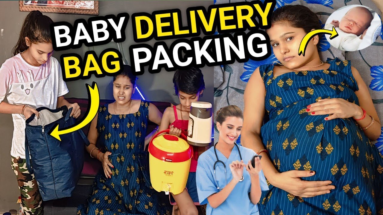 baby delivery के लिए bag packing हो गया 🥰// baby delivery hospital bag ...
