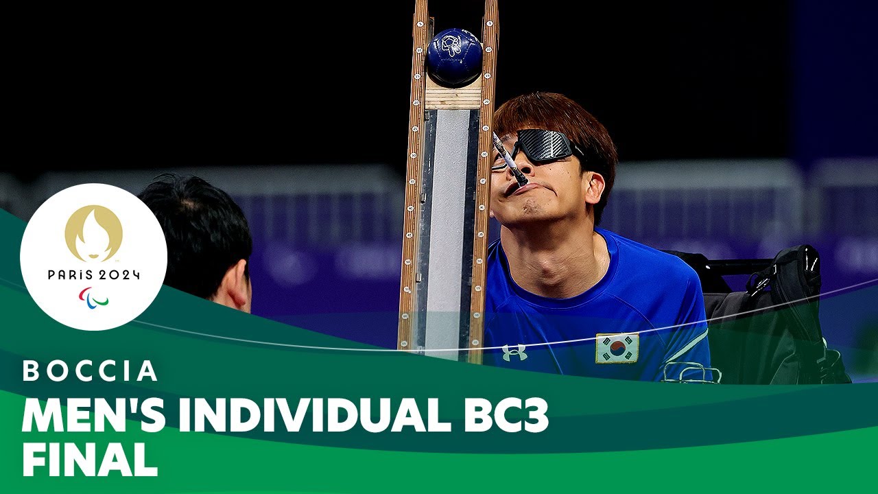 🇰🇷 Howon Jeong Clinches Gold in Men's Individual BC3 Final | Boccia ...