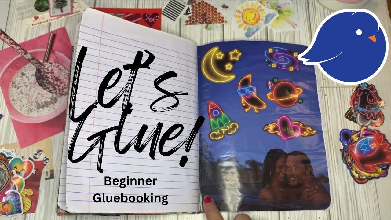 Let’s Play in My First Glue Book….It’s Gettin’ Chunky!!! Color Gluebook ...