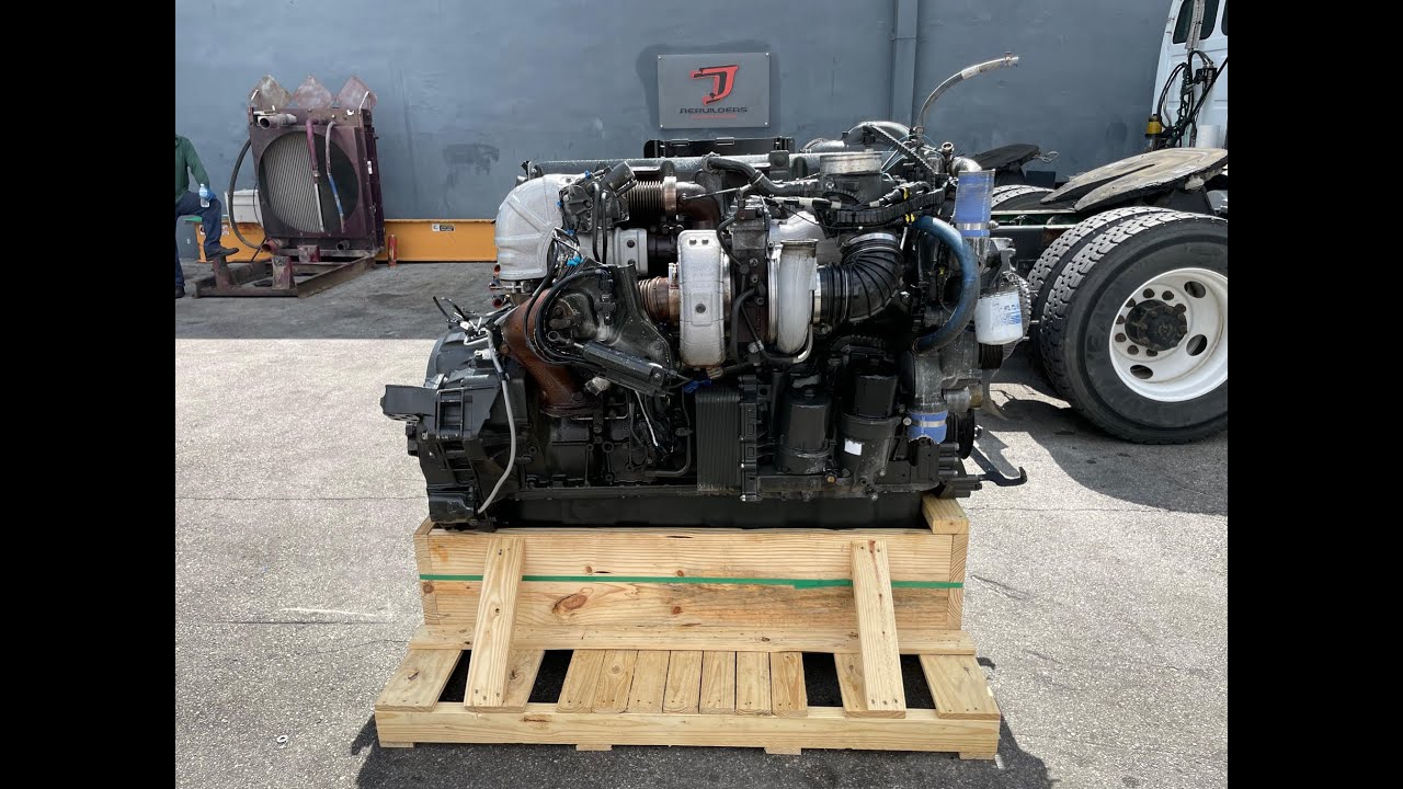 2012 Paccar MX-13 Diesel Engine for sale @JJREBUILDERS test run, EPA10 ...