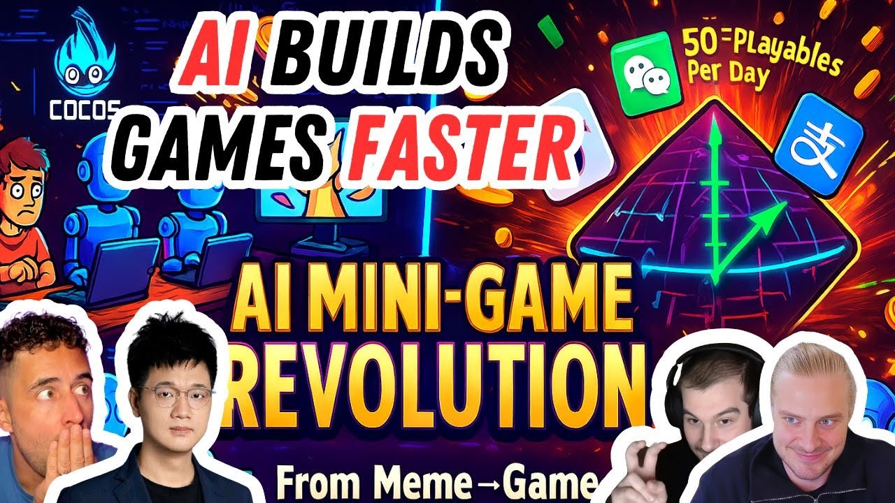 🇨🇳 AI trends n Mini-Games: MVP in 2 weeks. 80% of Chinese mini-game ...