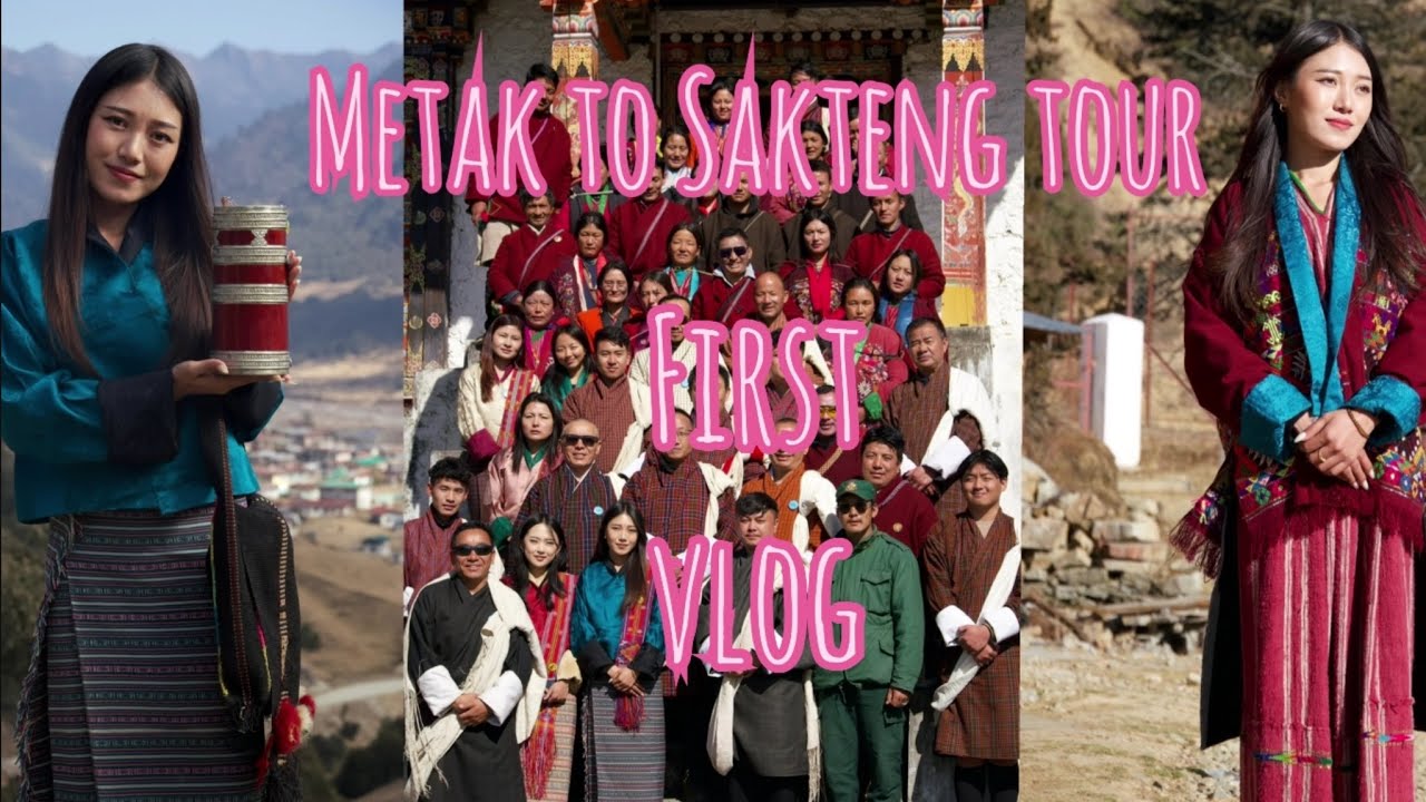 Travel vlog from Merek to Sakteng chapter 01 | My first vlog! - YouTube