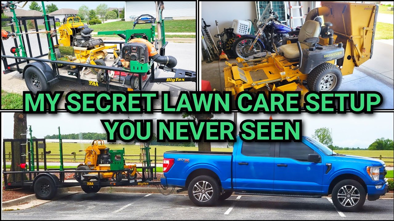 THE Lawn Care SETUP You NEVER Seen - YouTube