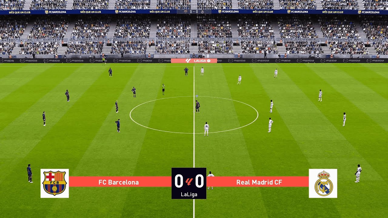 FL 25 Barcelona vs Real Madrid Gameplay - YouTube