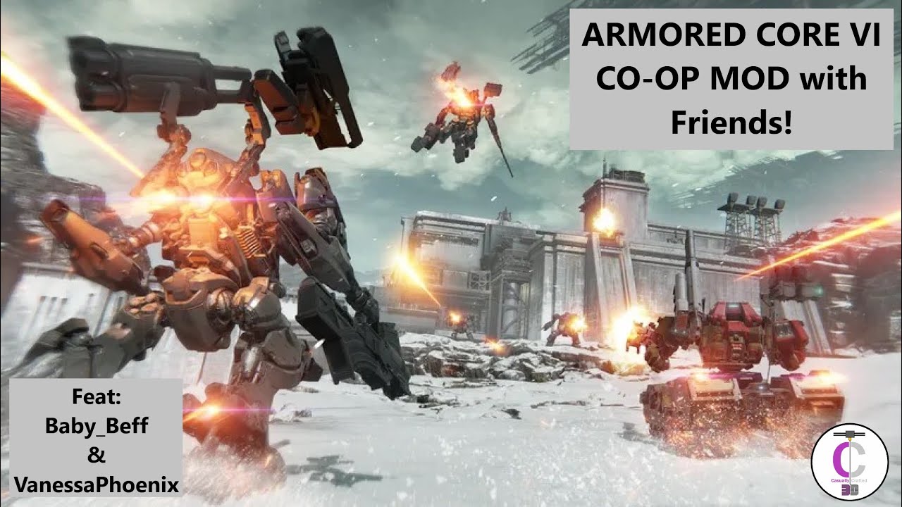We're back!!! ARMORED CORE VI Co-op Mod with Friends! (#2) - YouTube