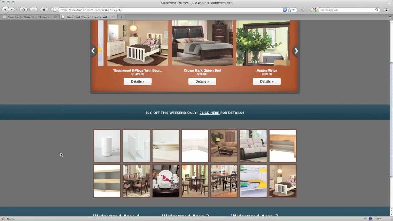 Store Front Theme Tutorial Designer - YouTube