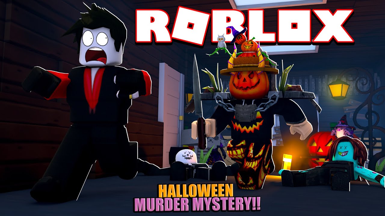 ROBLOX - MURDER MYSTERY AT HALLOWEEN!!! - YouTube