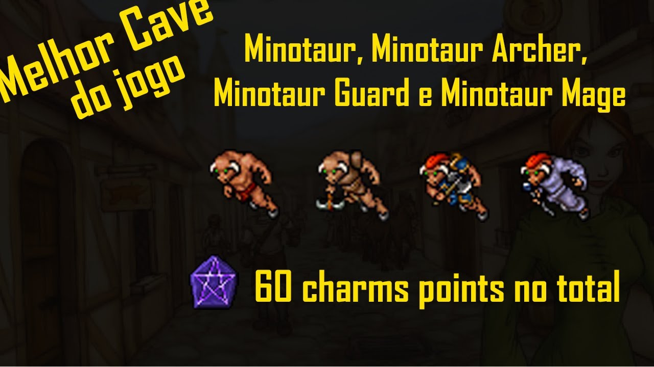 [BESTIARY] Minotaur, Minotaur Archer, Minotaur Guard e Minotaur Mage ...