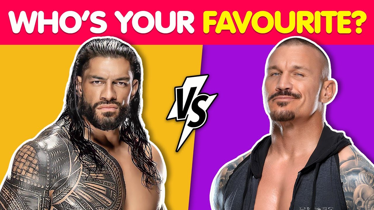 The Ultimate WWE Wrestler Challenge: Choose Your Champion Wisely 👊 ...