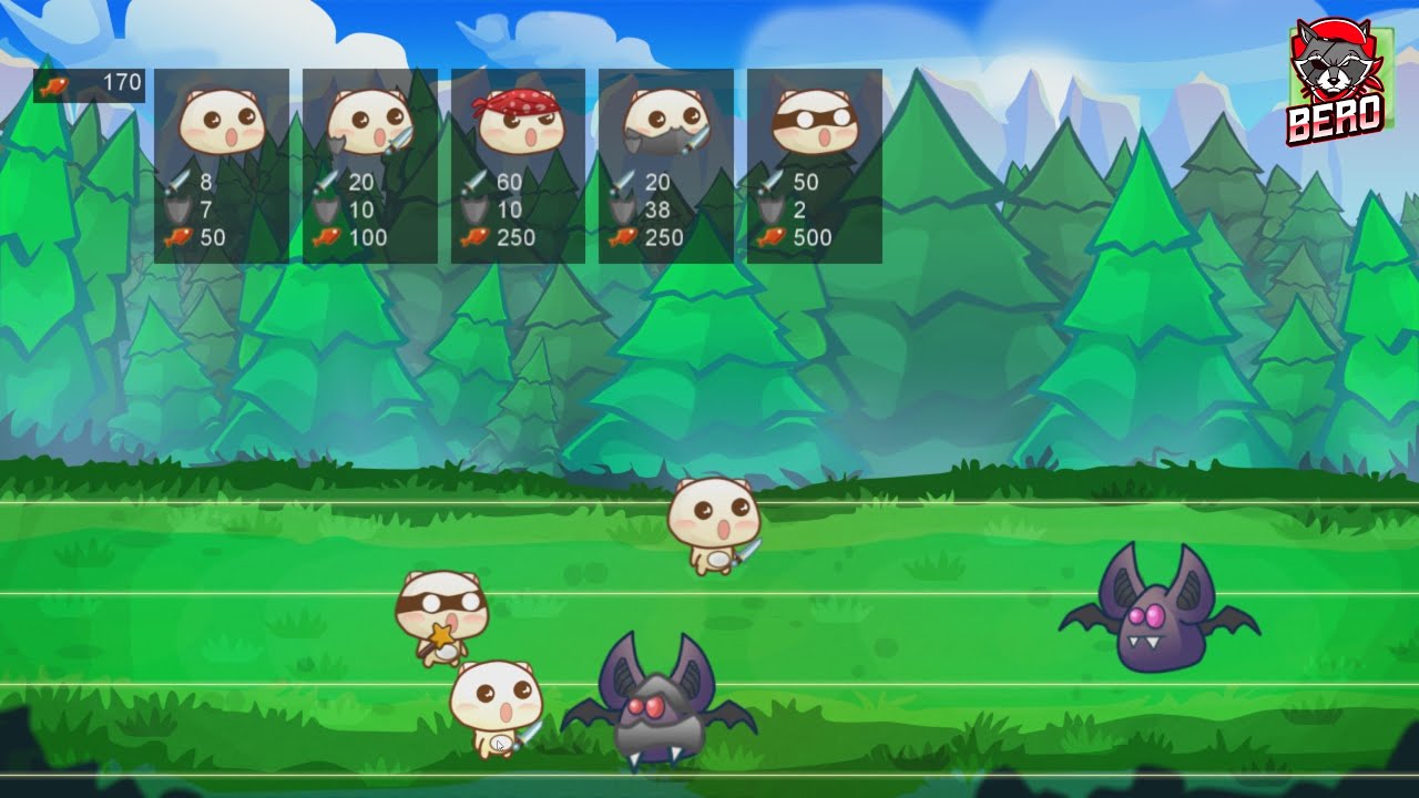 Cat Defense - gameplay - YouTube