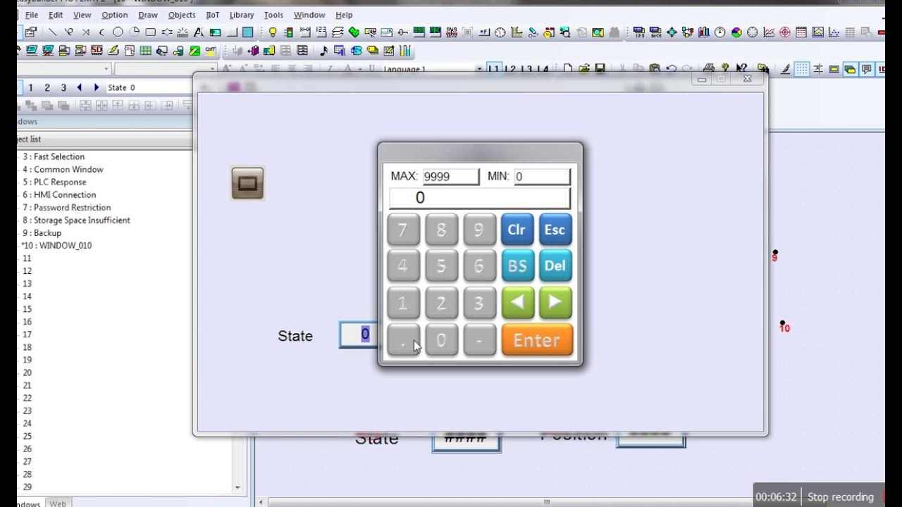 Weintek HMI Animation object creation - YouTube