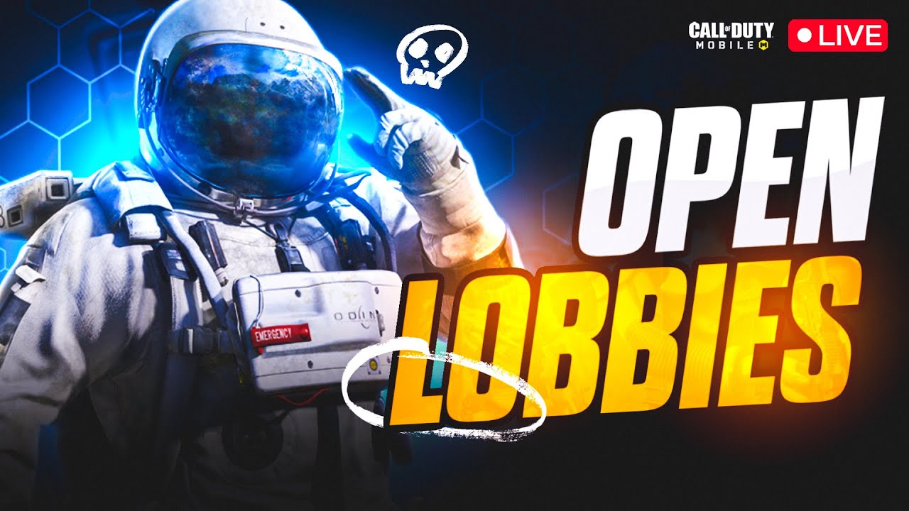 CODM LIVE / COD MOBILE LIVE / Open lobby Back to Back ...