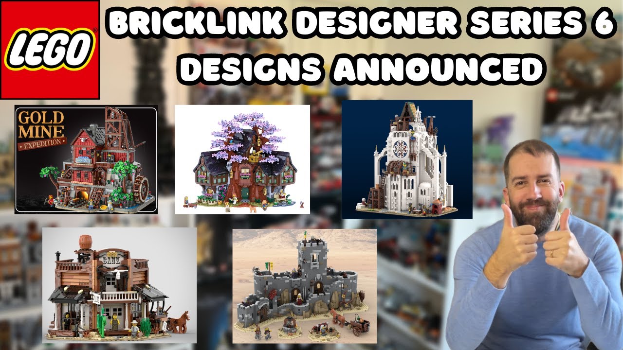LEGO Bricklink Designer Program Series 6 Designs Revealed - YouTube