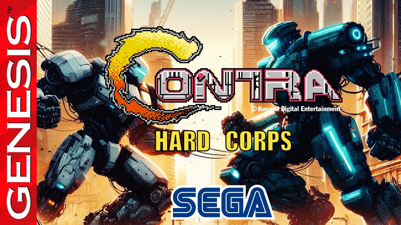 Contra: Hard Corps (Sega Genesis) — Обзор и Погружение в Легенду - YouTube