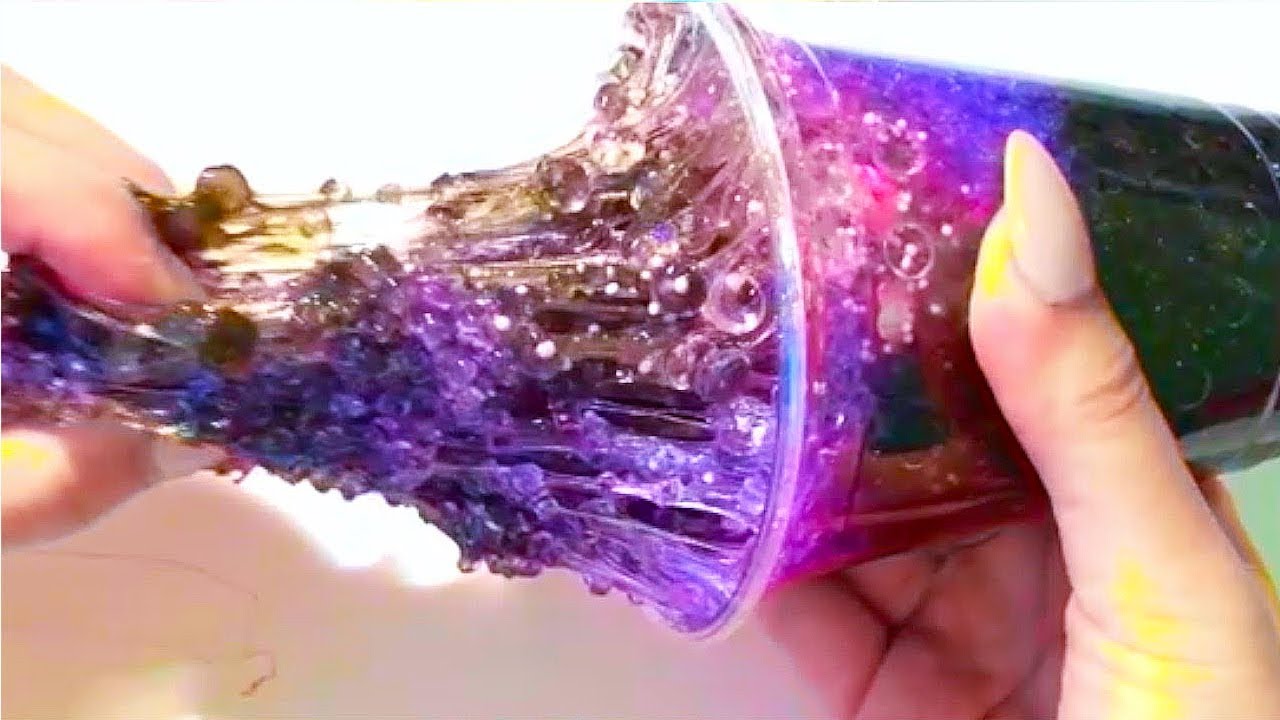 Zeldzame kristal slijm! Slime van kristallen! (Super duur!) - YouTube