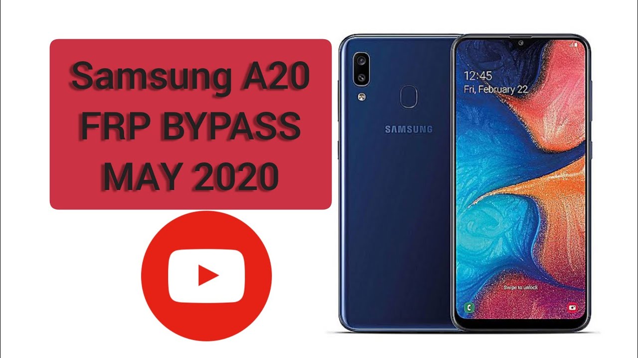 Samsung A20 | A205G latest frp bypass easy way 2020 - YouTube