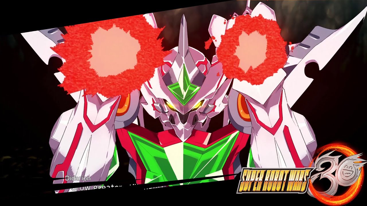 SRW 30 DLC 2: Didarion All Attacks - YouTube