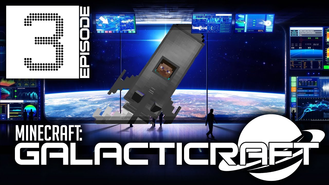 Minecraft: Galacticraft #3 - A New Base, An Old Problem - YouTube