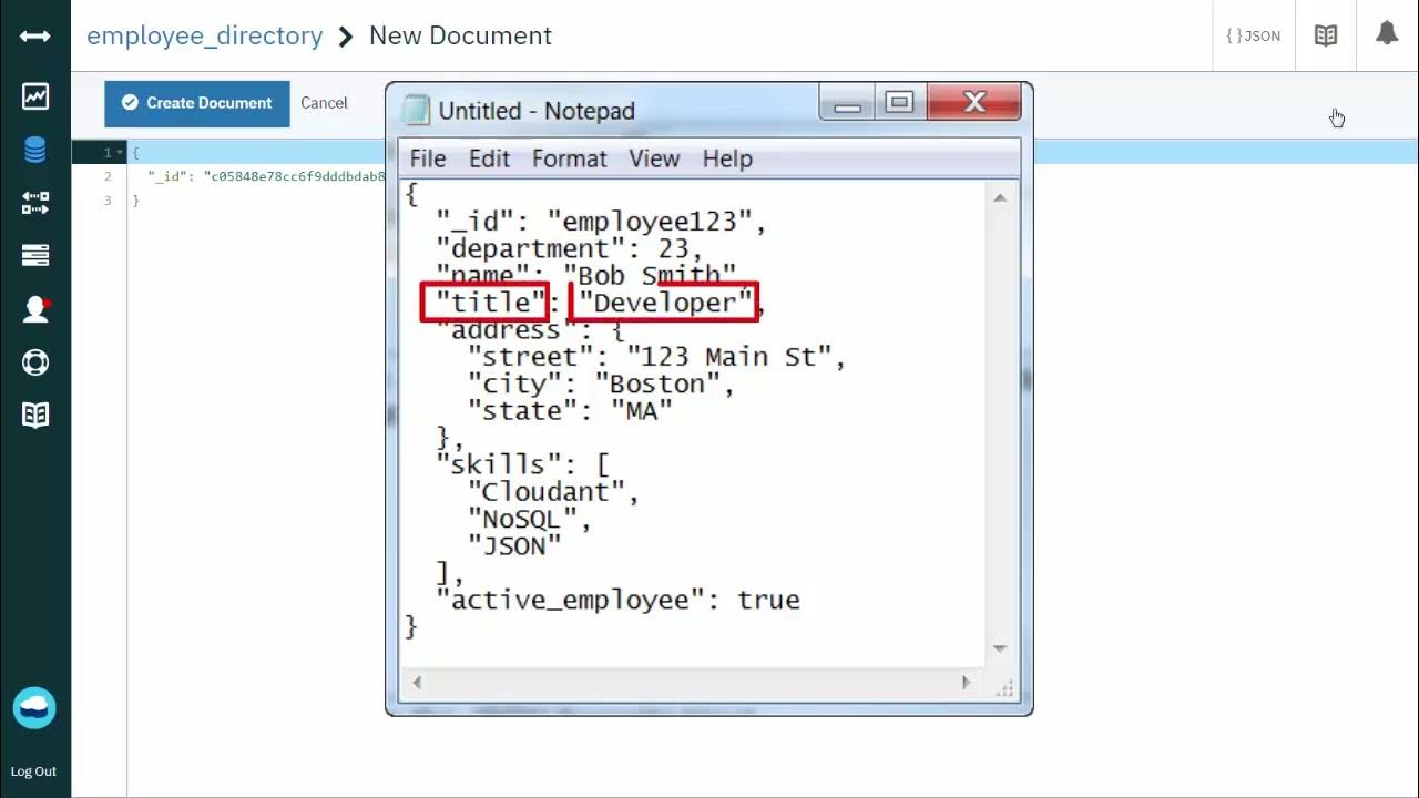 Create an IBM Cloudant database - YouTube