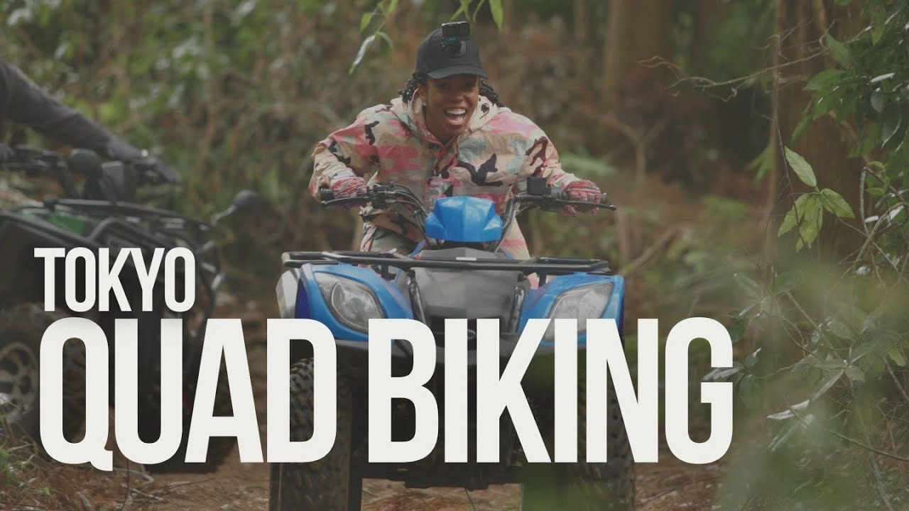 We rode QUAD BIKES on a Tokyo AIRSOFT FIELD and you can too - YouTube