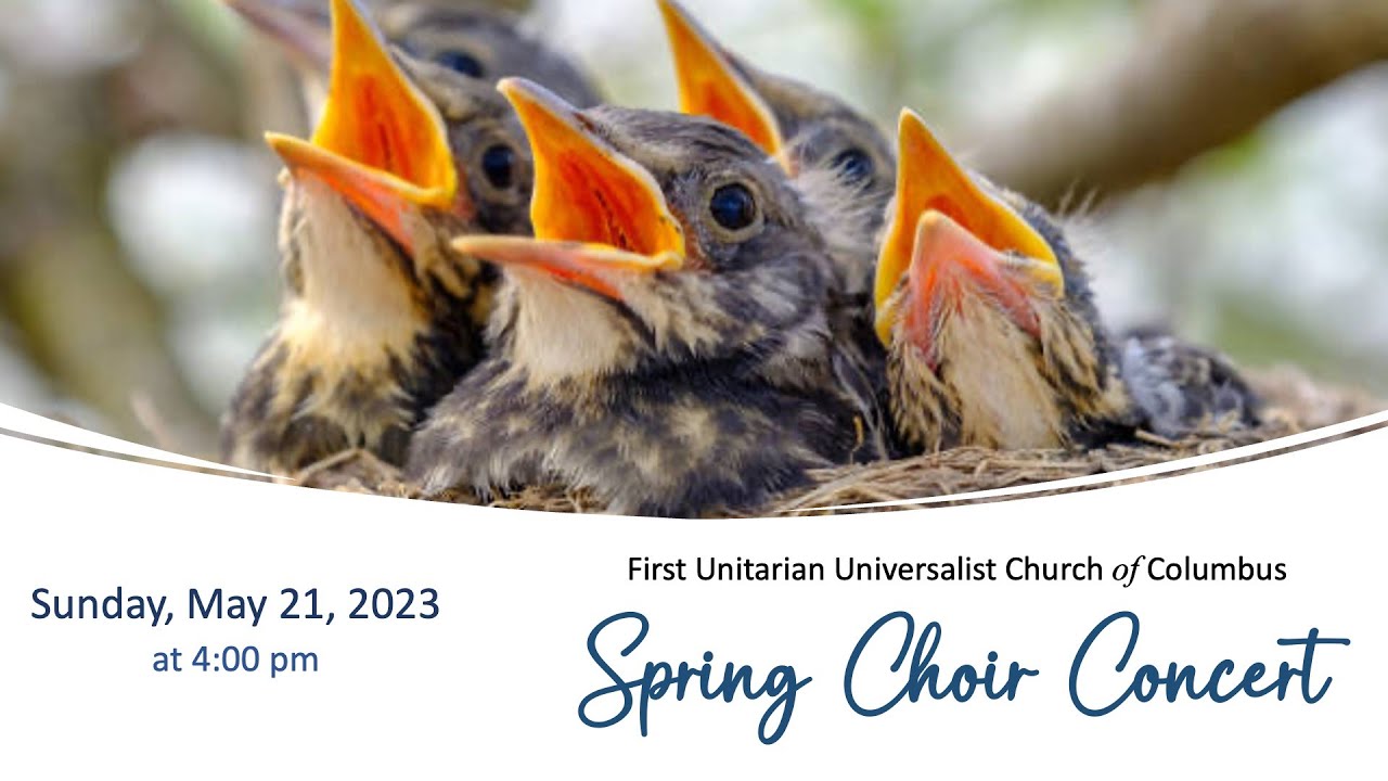 "Spring Choir Concert" May 21, 4:00 PM - YouTube