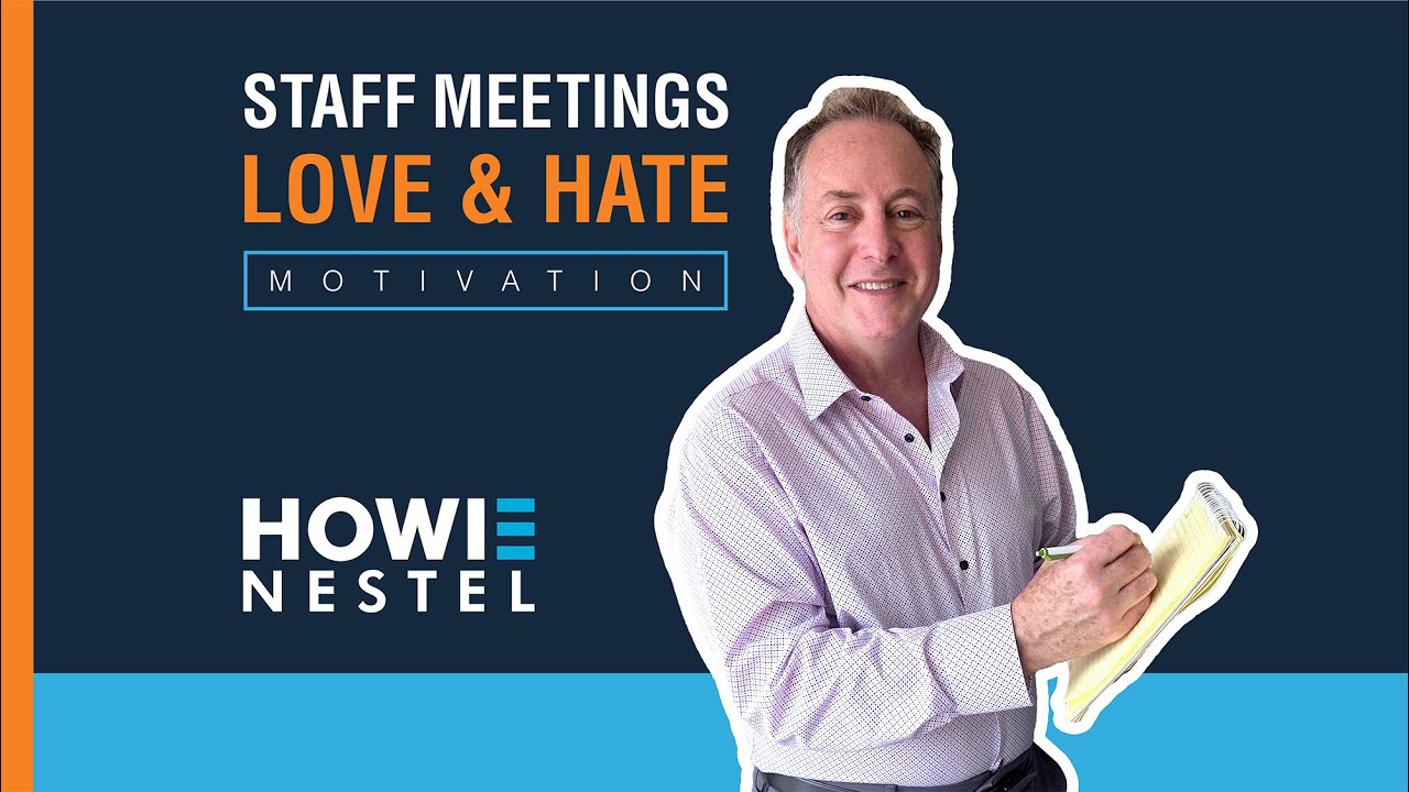 Staff Meetings Love & Hate - Howie Nestel - YouTube