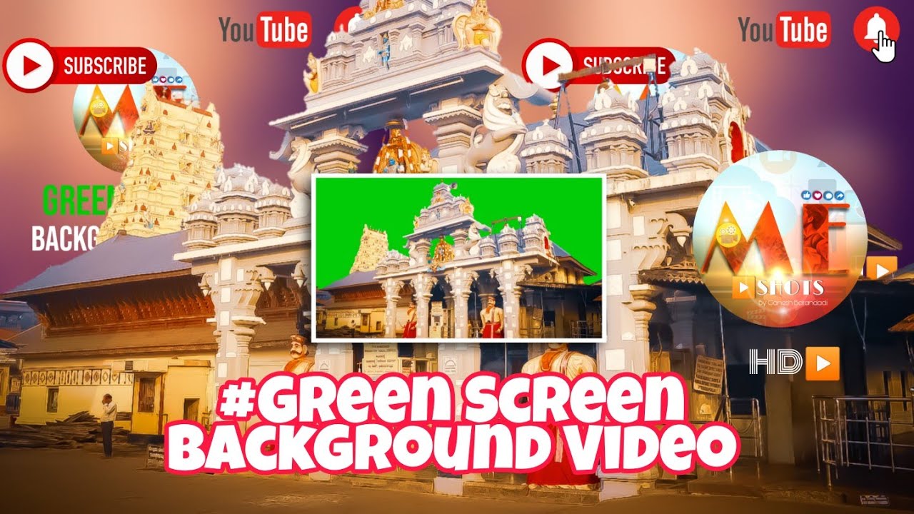Temple Green Screen Video 🔥 | Full HD ️ | BACKGROUND Video🟢 - YouTube
