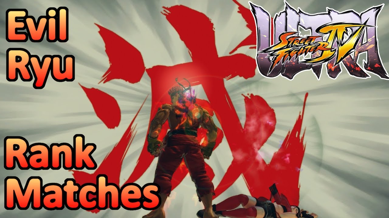 USF4 - Rank Matches - Evil Ryu (25 Matches) - YouTube