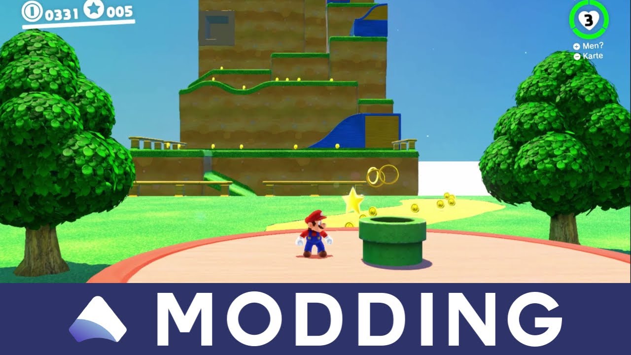 3D World Recreated in Odyssey! | Super Mario Odyssey Mod Showcase - YouTube