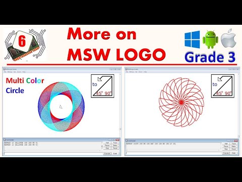 More on MSW LOGO (Ch 6) Grade 3 - YouTube