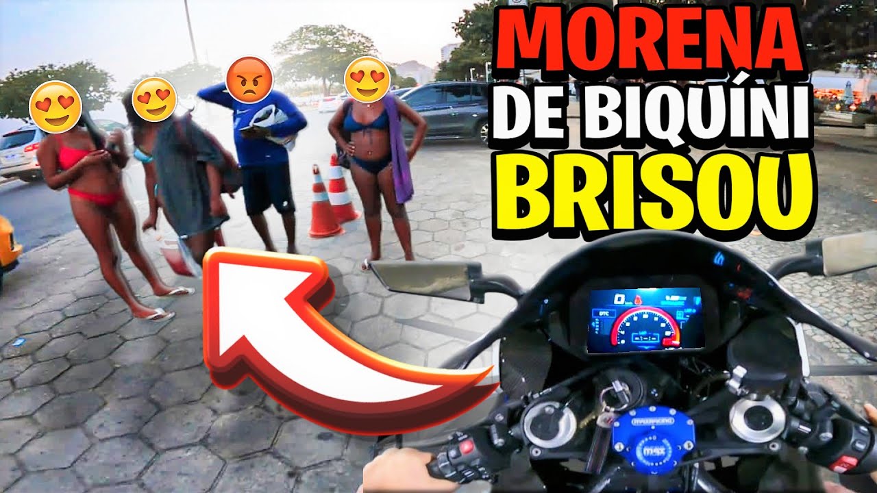 Morena De Biquini Brisou Na S1000 Rr ๐ Youtube