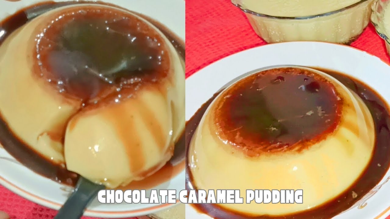 Chocolate Caramel Pudding🍮| Pudding recipe / Instant Caramel pudding 😍 ...