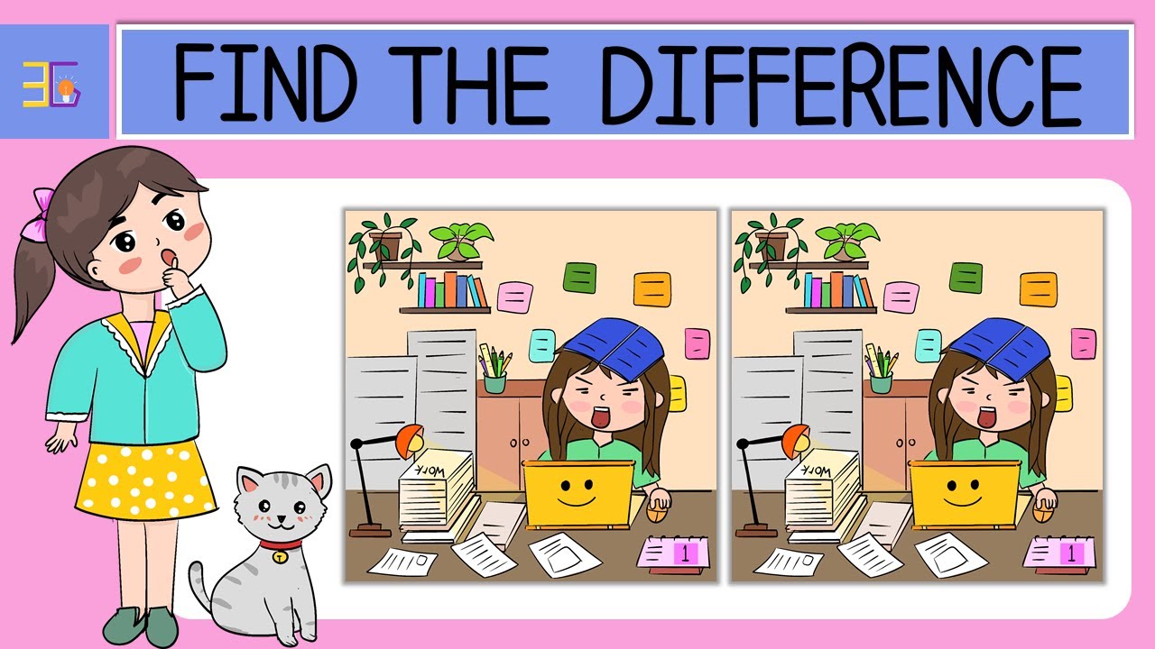 Find the difference I NO.16 I - YouTube