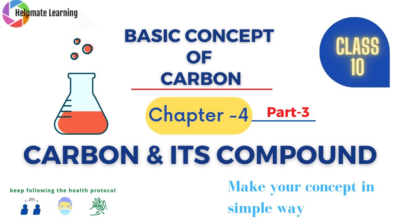 BASIC CONCEPT OF CARBON - CARBON & ITS COMPOUND CLASS 10 PART-3 - YouTube