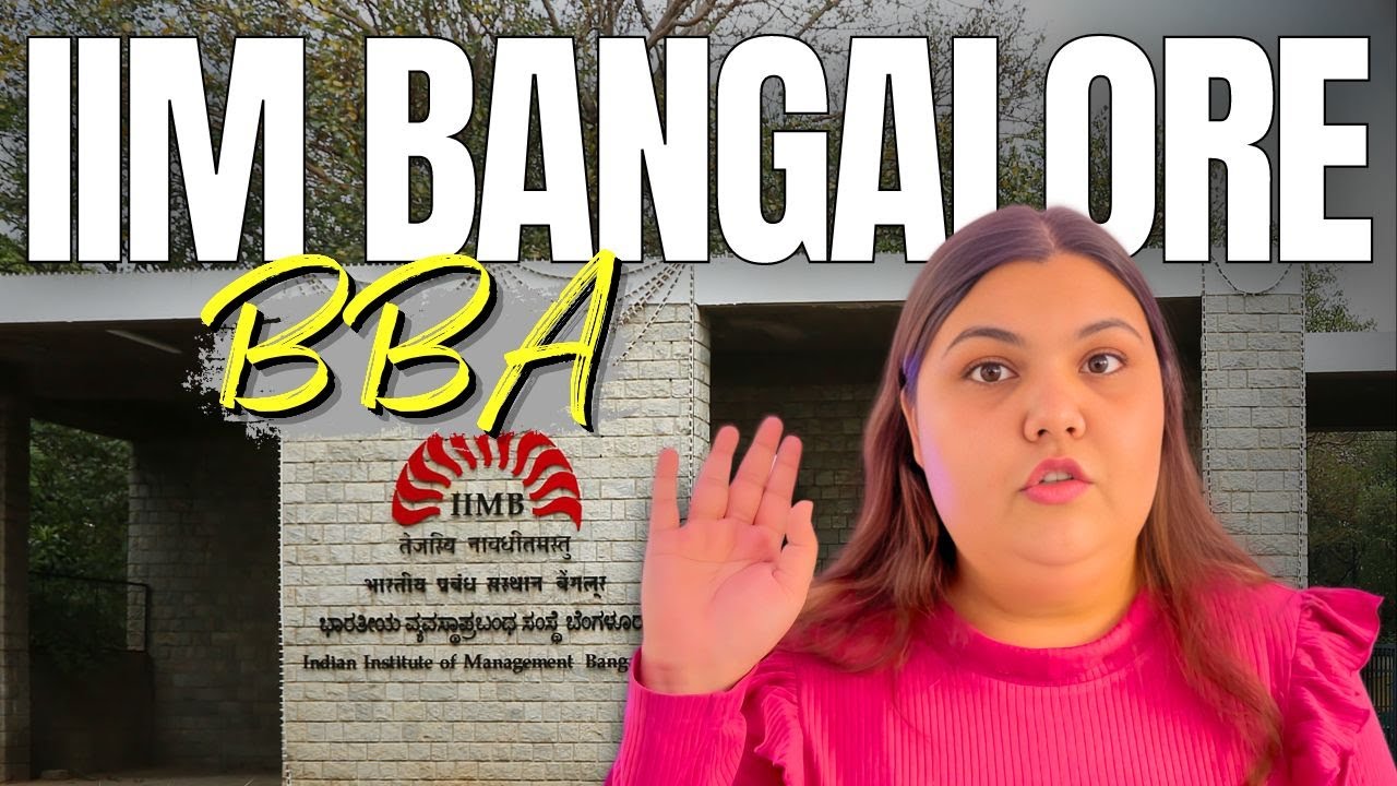 IIM Bangalore BBA-DBE: Full course details | #iimbangalore - YouTube