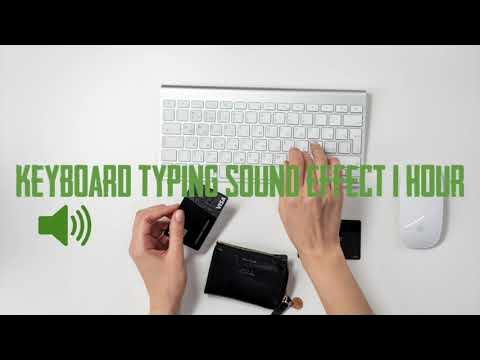 Keyboard Typing Sound Effect (1 Hour) - YouTube