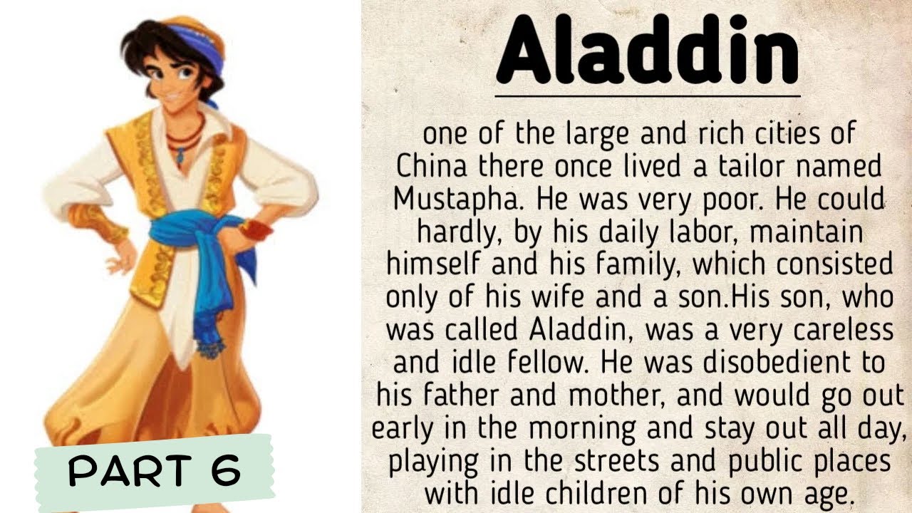 The Adventures of Aladdin Story| Aladdin|Part 6| Aladdin ki kahaniyan ...
