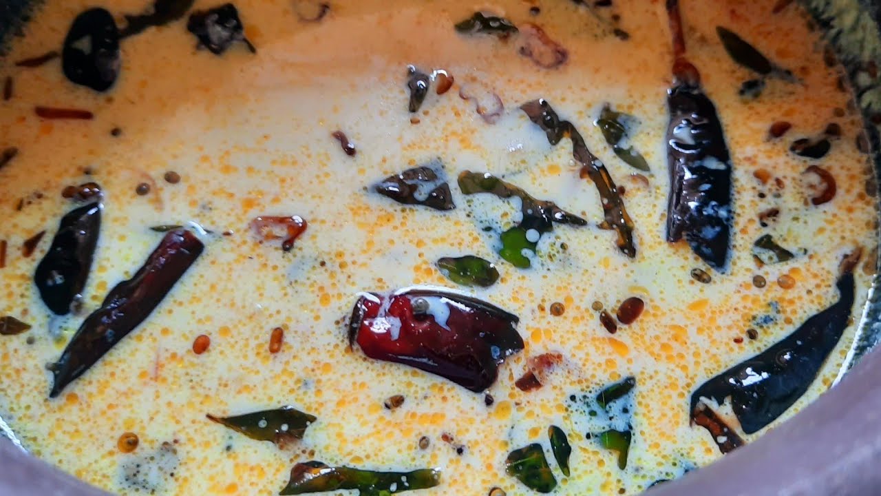 Easy moru kachiyath// kachi moru// moru curry - YouTube