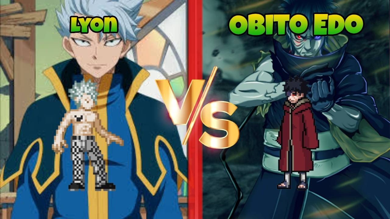 Jump Force MUGEN Lyon vs Obito Edo - YouTube