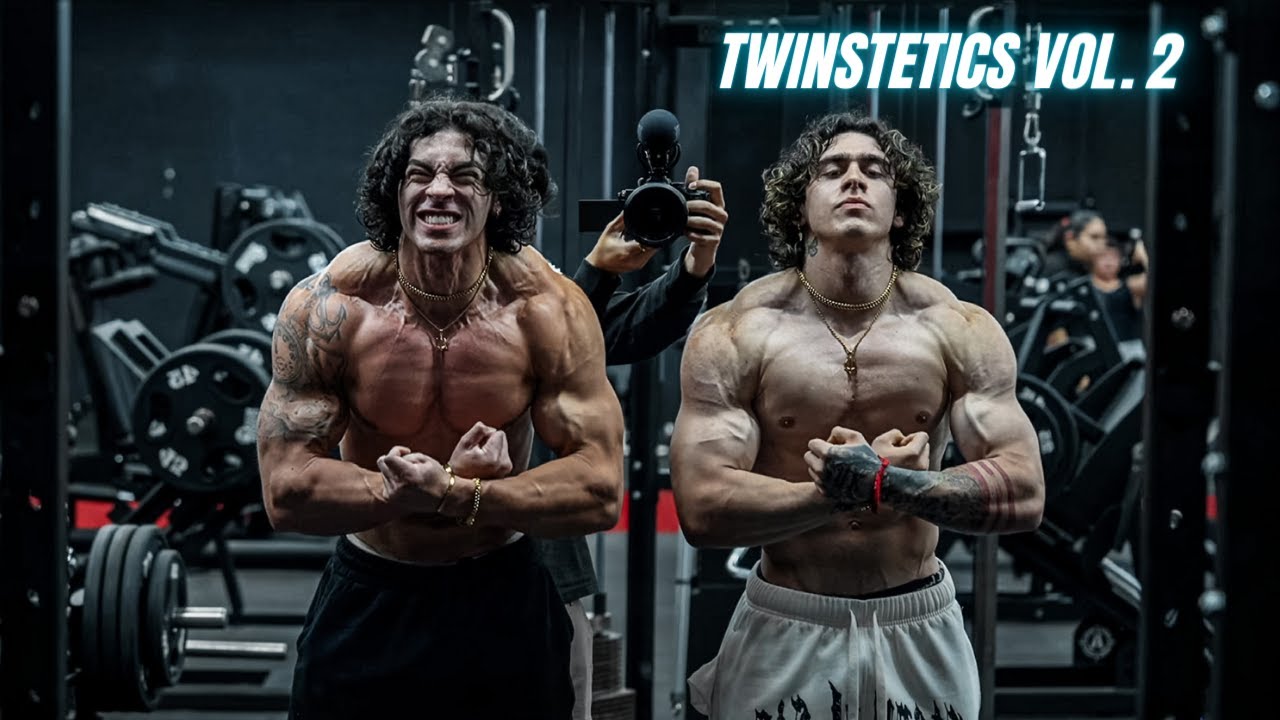 HACIENDO LA RUTINA DE PECHO DE ARNOLD JUNTO A MI GEMELO CARLOS BELCAST ...