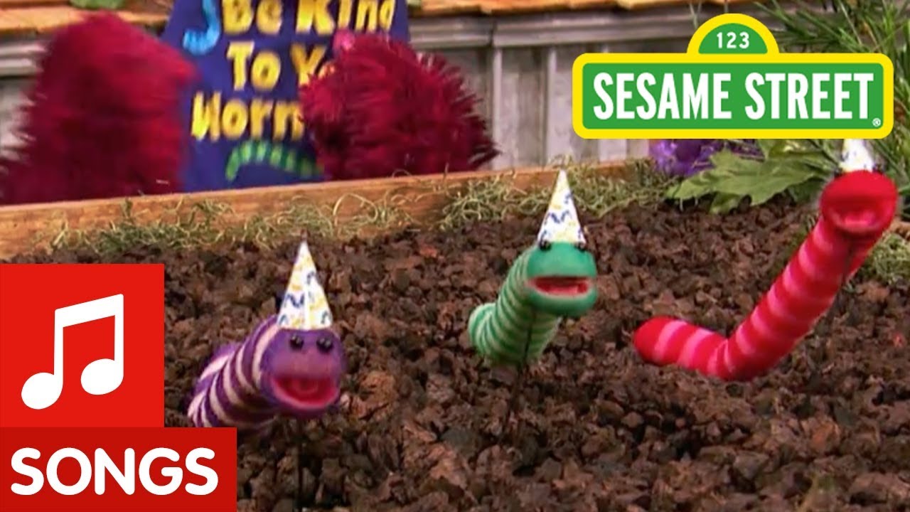 Sesame Street: Wiggldy Worm Song! - YouTube