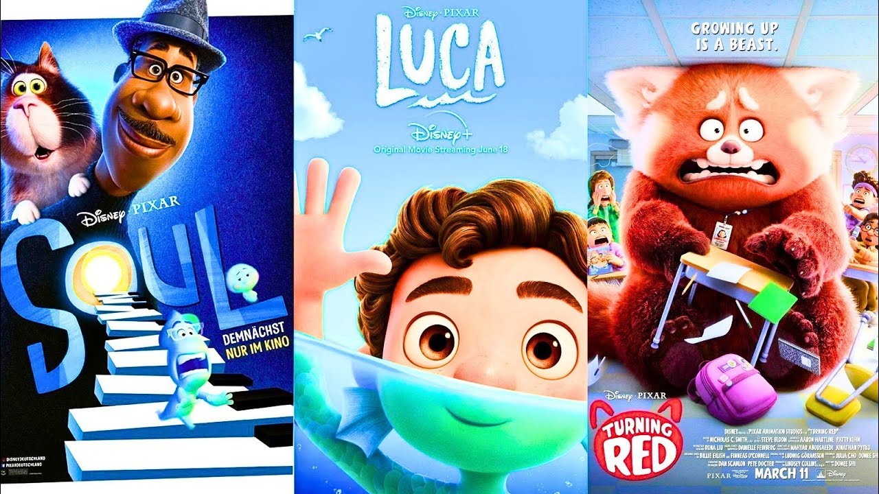 SOUL, LUCA, AND TURNING RED Back In Theatres In 2024 - YouTube