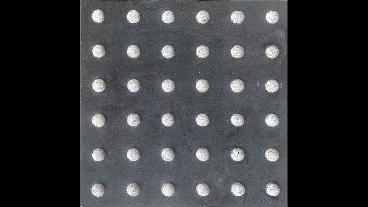 Natural Black Granite Tactile Paving Stone Flooring Tile for Blind ...