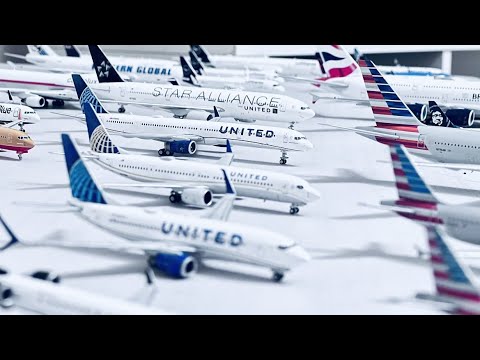 My ENTIRE 1:400 Scale Model Collection | 200 Subscriber Special - YouTube