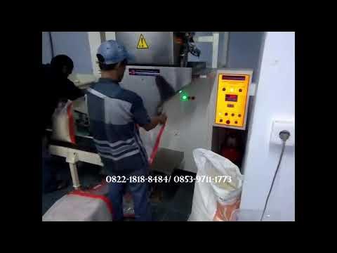 Mesin Packing Beras Full Otomatis Kapasitas 5-25 kg - YouTube