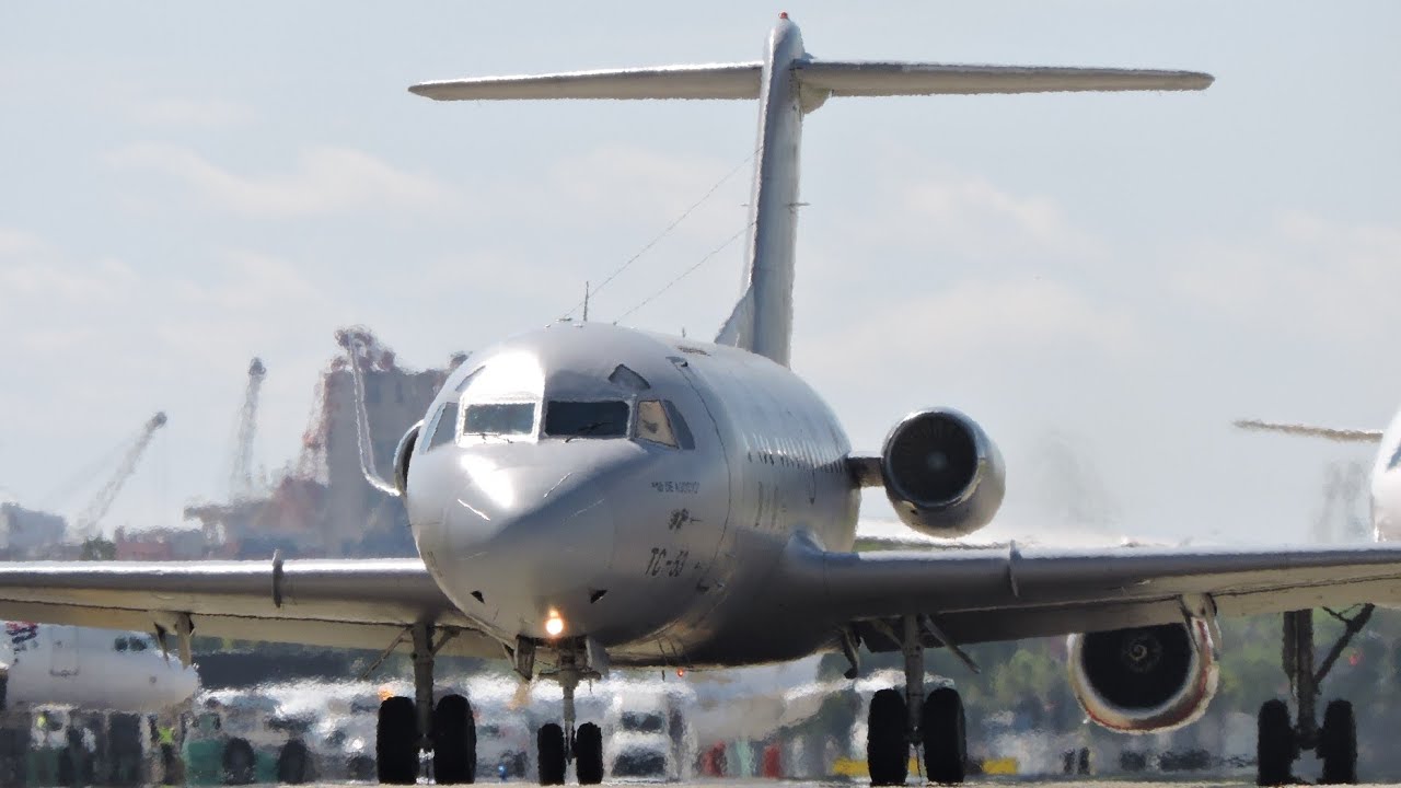 💠🇦🇷Fuerza Aérea Argentina TC-53: Fokker F-28 AEP - BHI🇦🇷💠 - YouTube